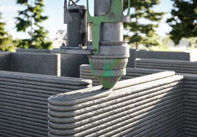 3D Printer builds House